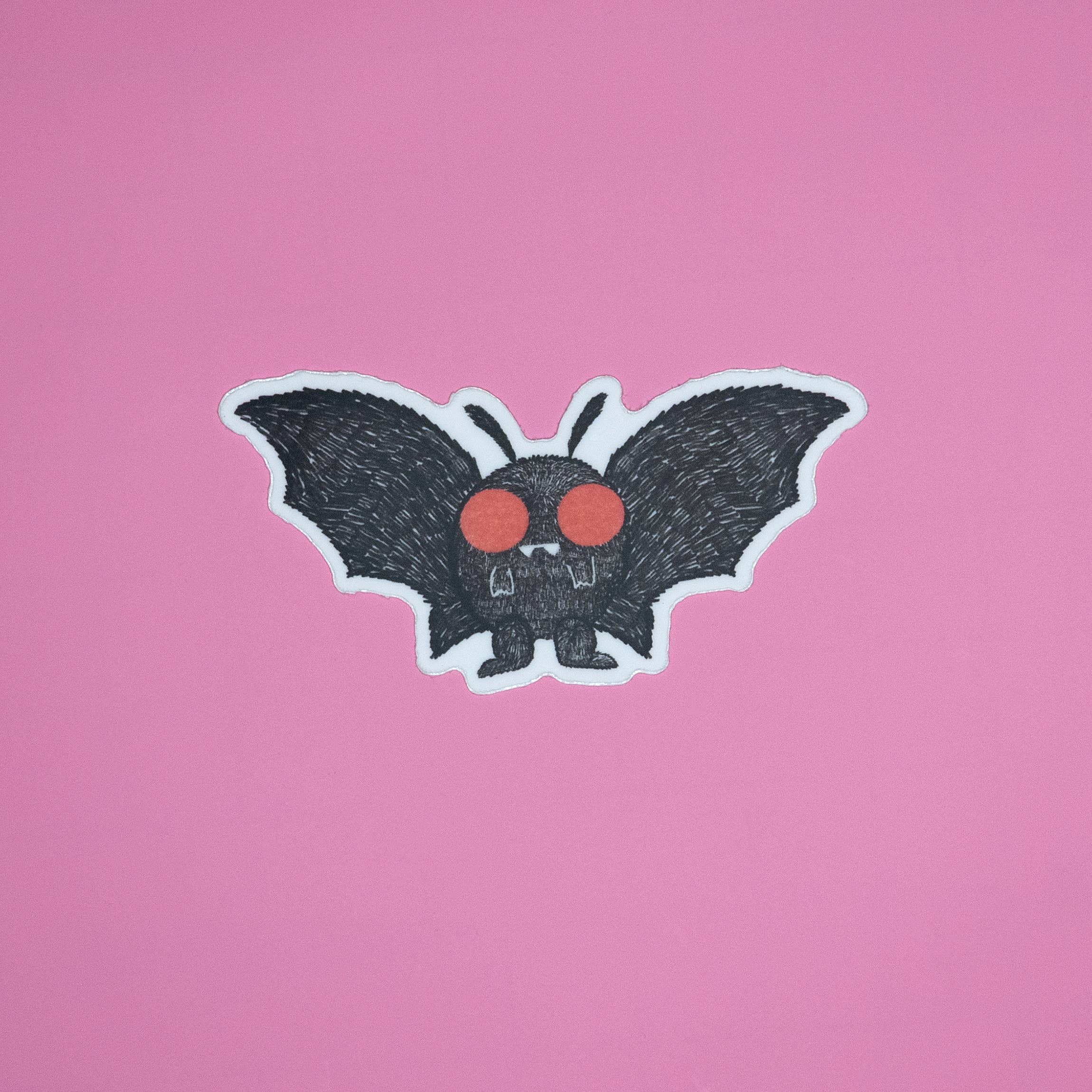 Mothman Vinyl Sticker | Capital City Museum